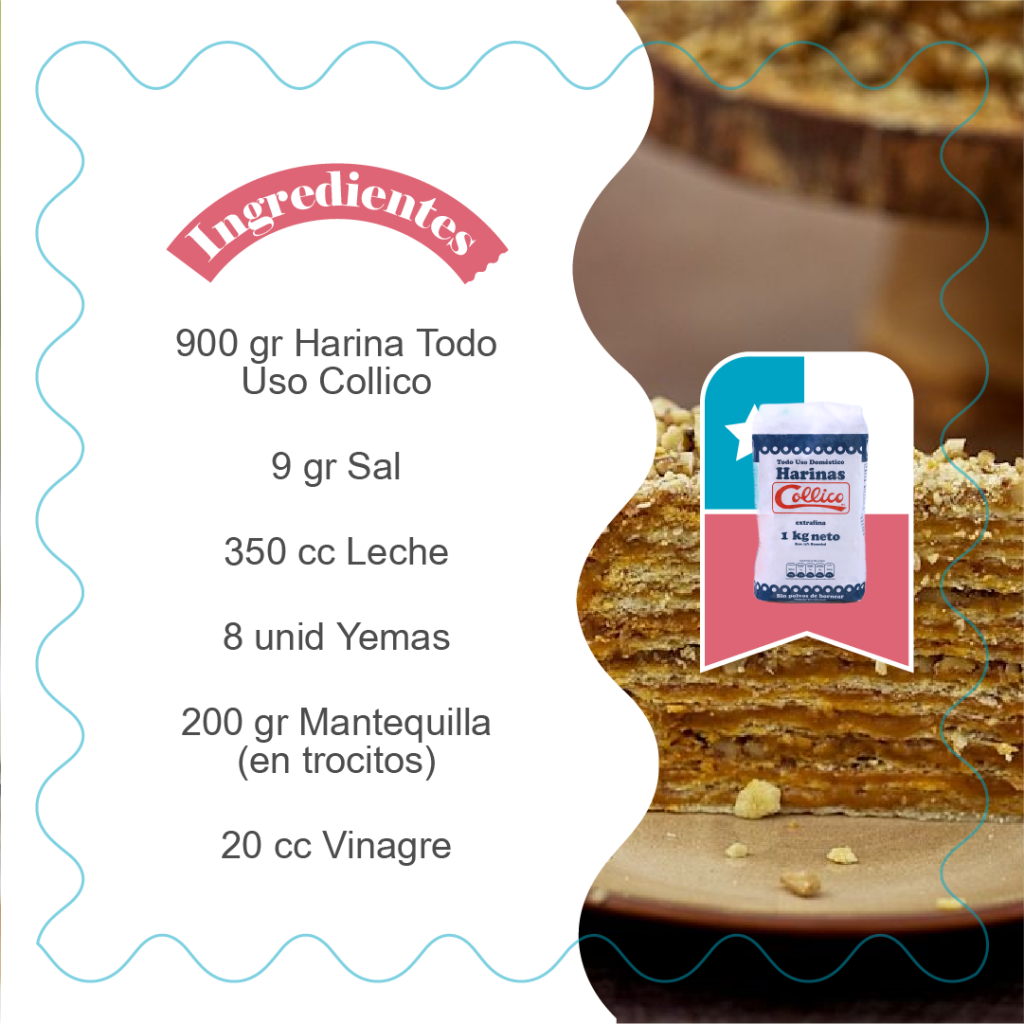 Hojarasca Torta Milhojas Chilena – RedBakery